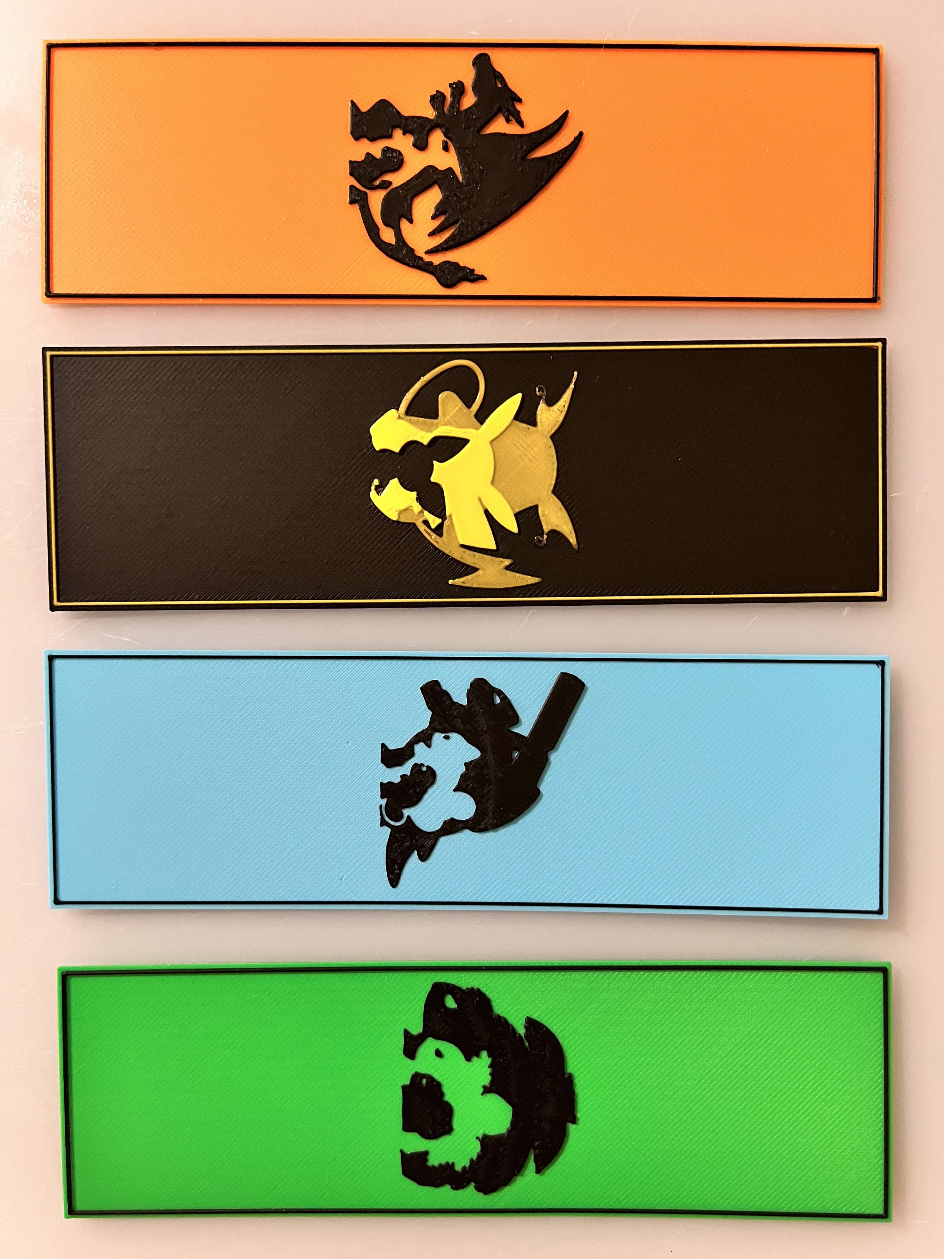 Bookmark - Pokémon Evolution Set: Color Background by 3djd | Download ...