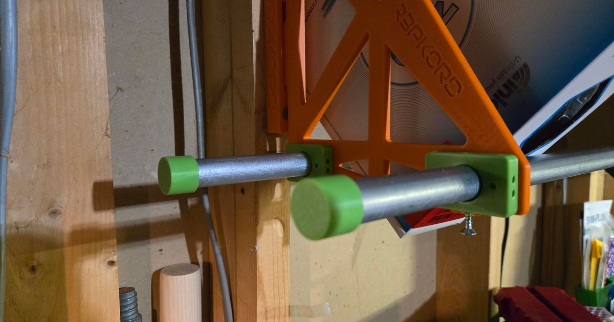 Half inch conduit cap for RepRack by Chaver | Download free STL model ...