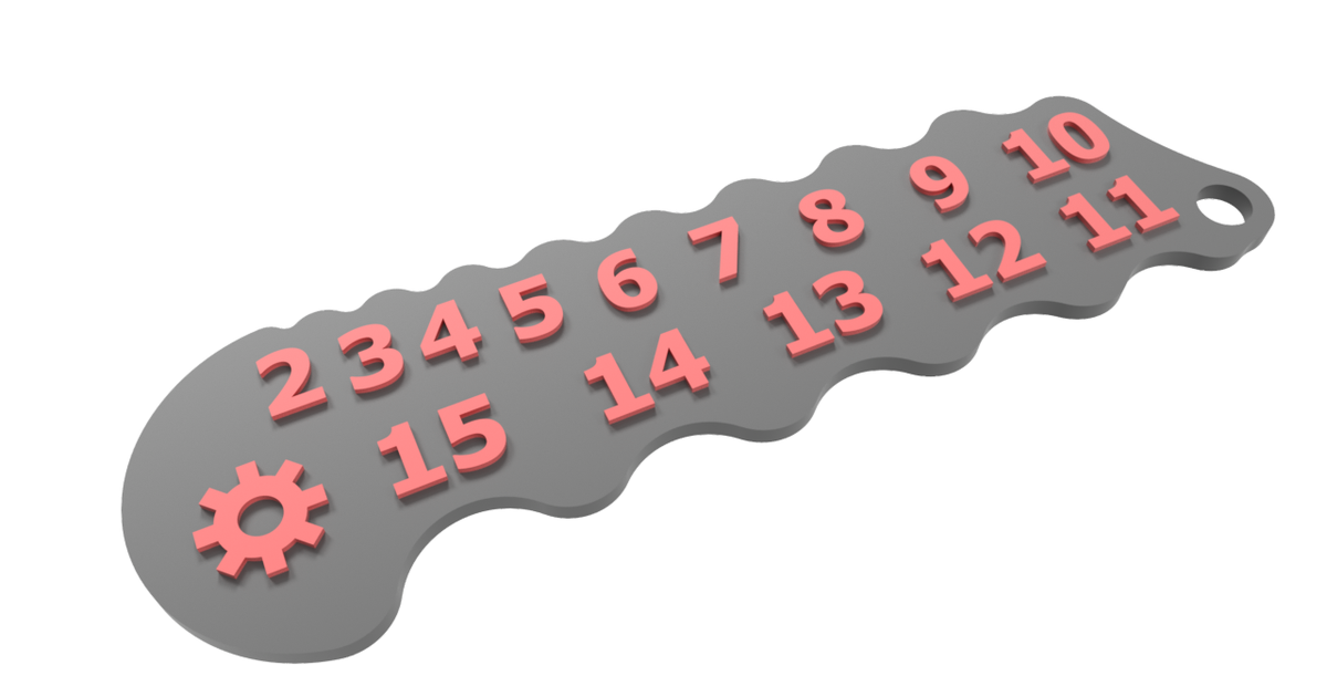 radius gauge by victor_frncy | Download free STL model | Printables.com