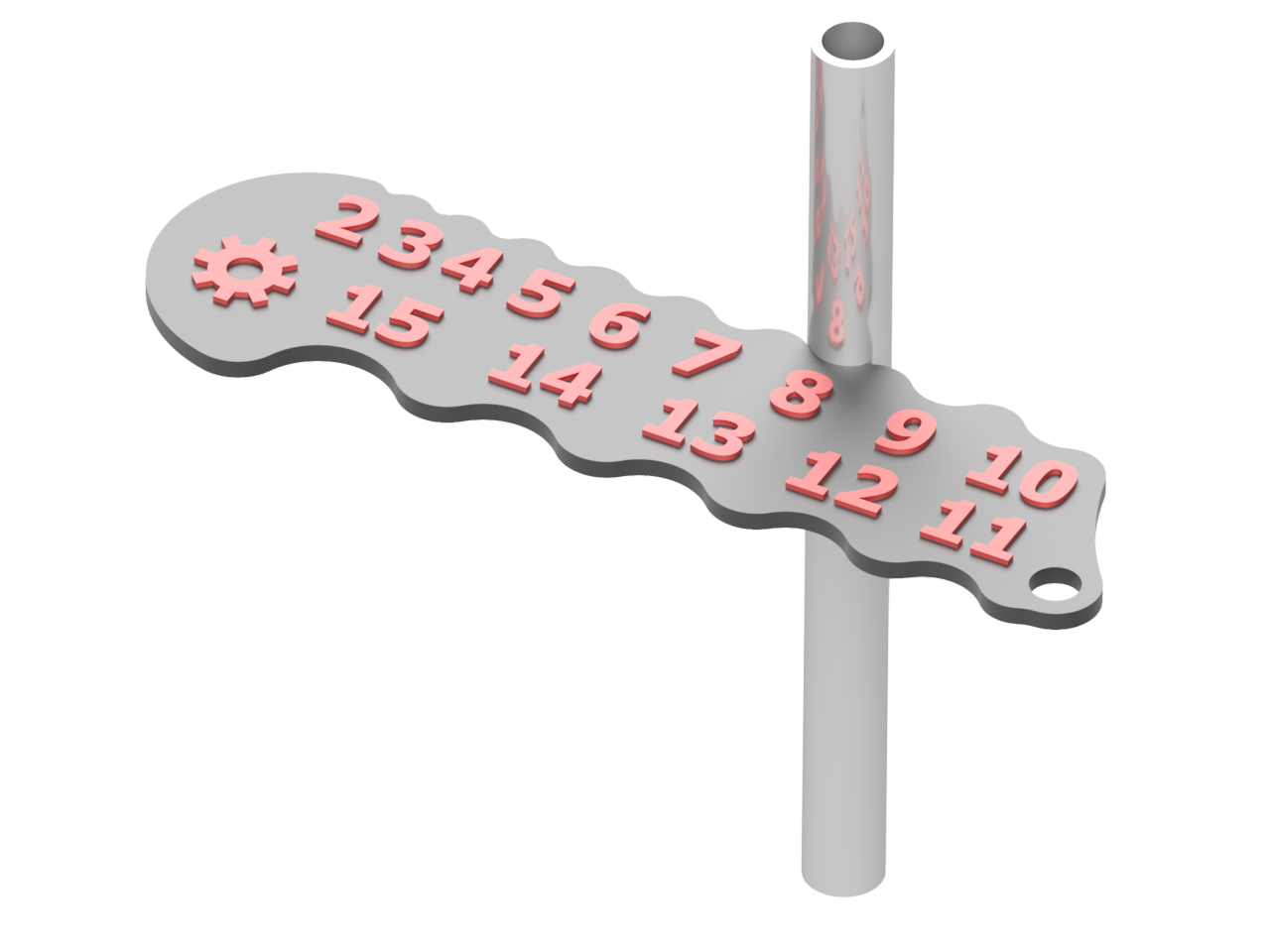 radius gauge por victor_frncy | Descargar modelo STL gratuito ...