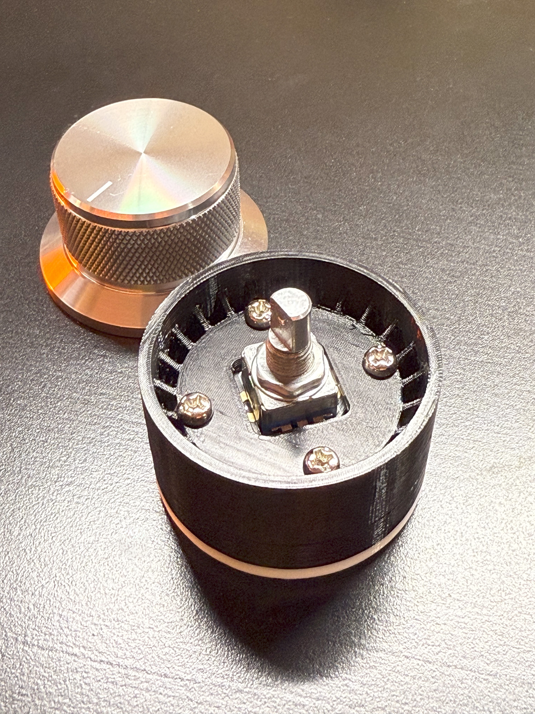 USB Media Control Dial by jbutler | Download free STL model ...