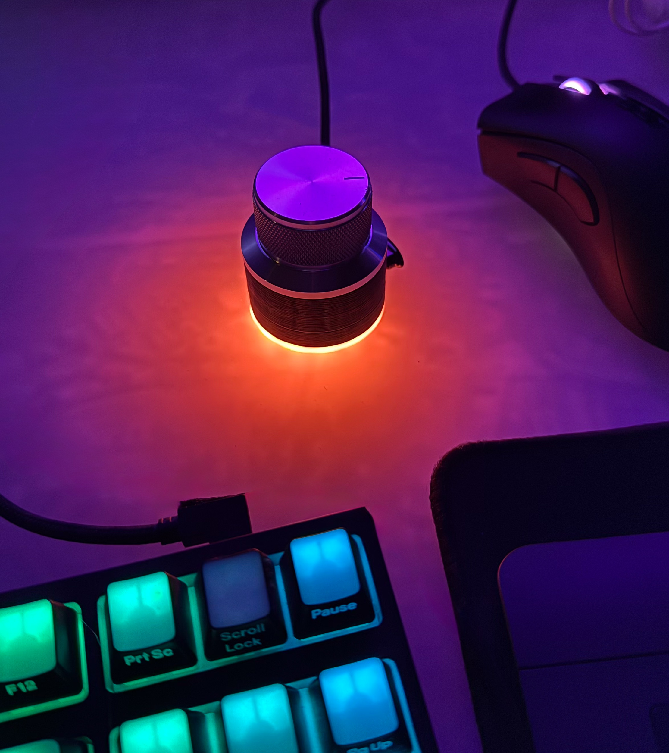 USB Media Control Dial by jbutler | Download free STL model ...