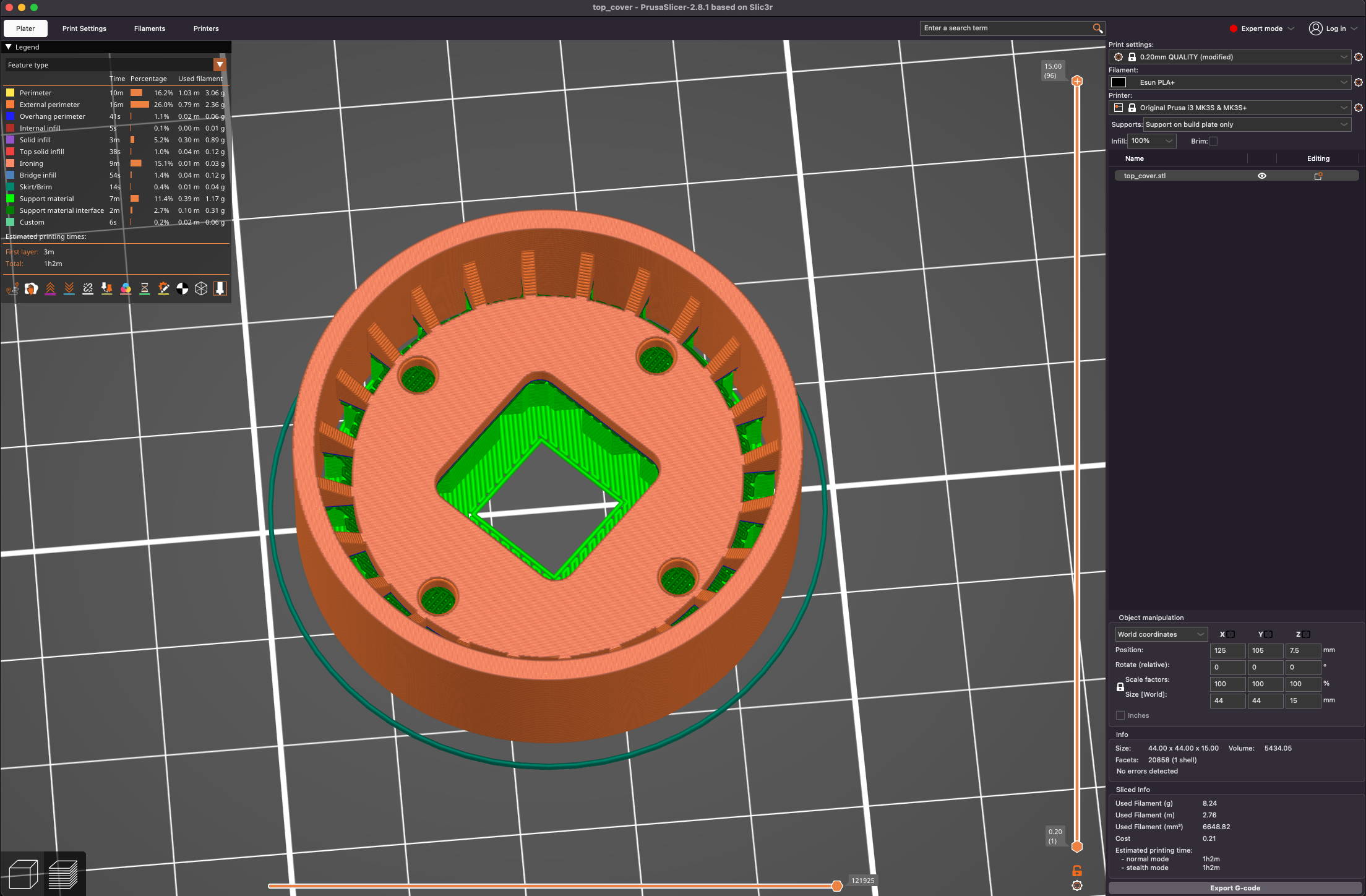 USB Media Control Dial by jbutler | Download free STL model ...