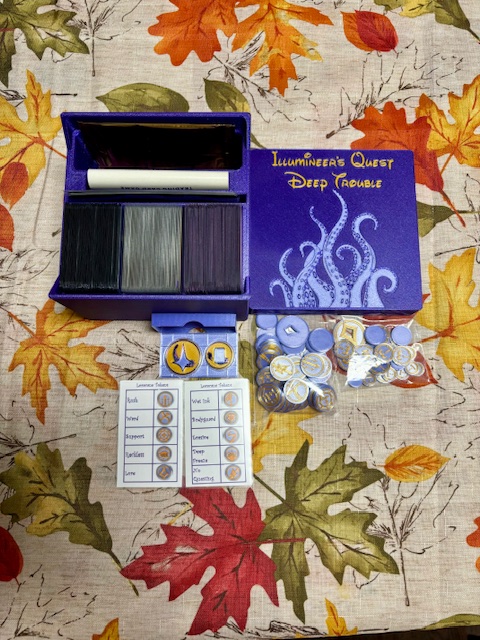 Lorcana Illumineer's Quest Box Deep Trouble (Lid with Tentacles) by ...