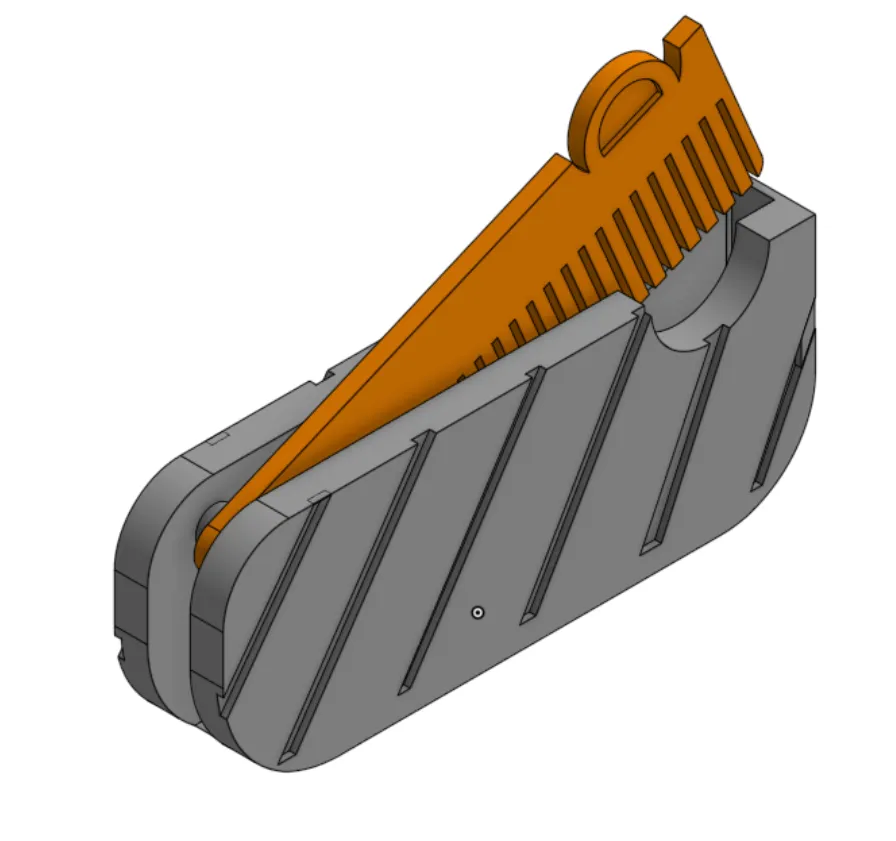 Pocket Portable Comb by Ranstar13 | Download free STL model ...