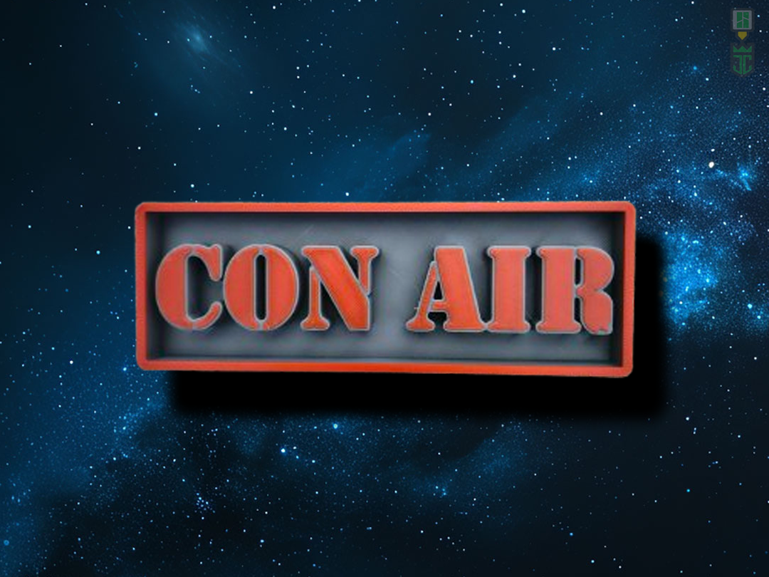 Con Air Cinema Film Room Sign Box by Jay3D Designs | Download free STL ...
