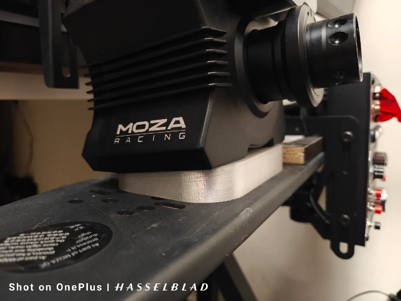 Moza R5 inclination wheel base adapter for Next Level Racing GT Track ...