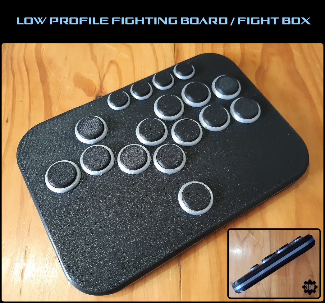 Low Profile Fighting Board / Fight box by 3DFreeman | Download free STL ...
