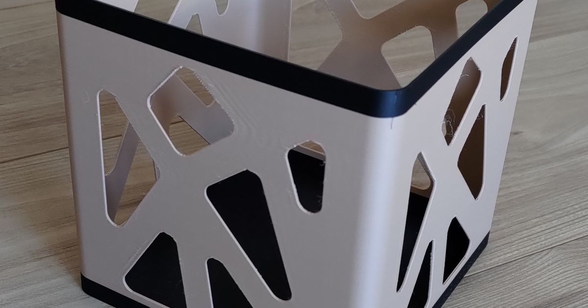 Bi-color light design box by kisscoool18 | Download free STL model ...