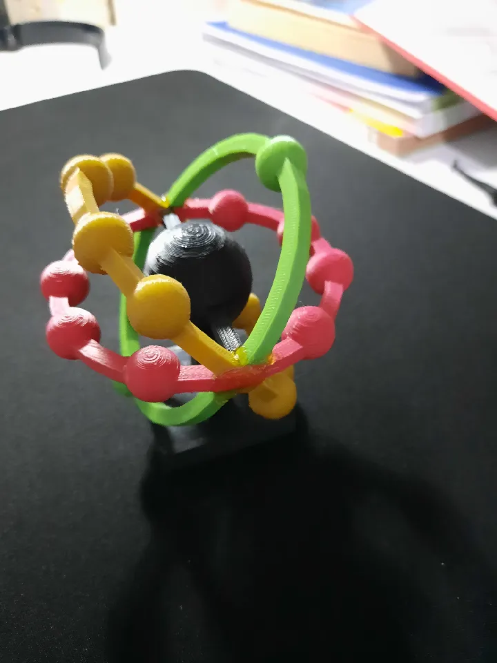 Argon Atom Model by FerausTree | Download free STL model | Printables.com