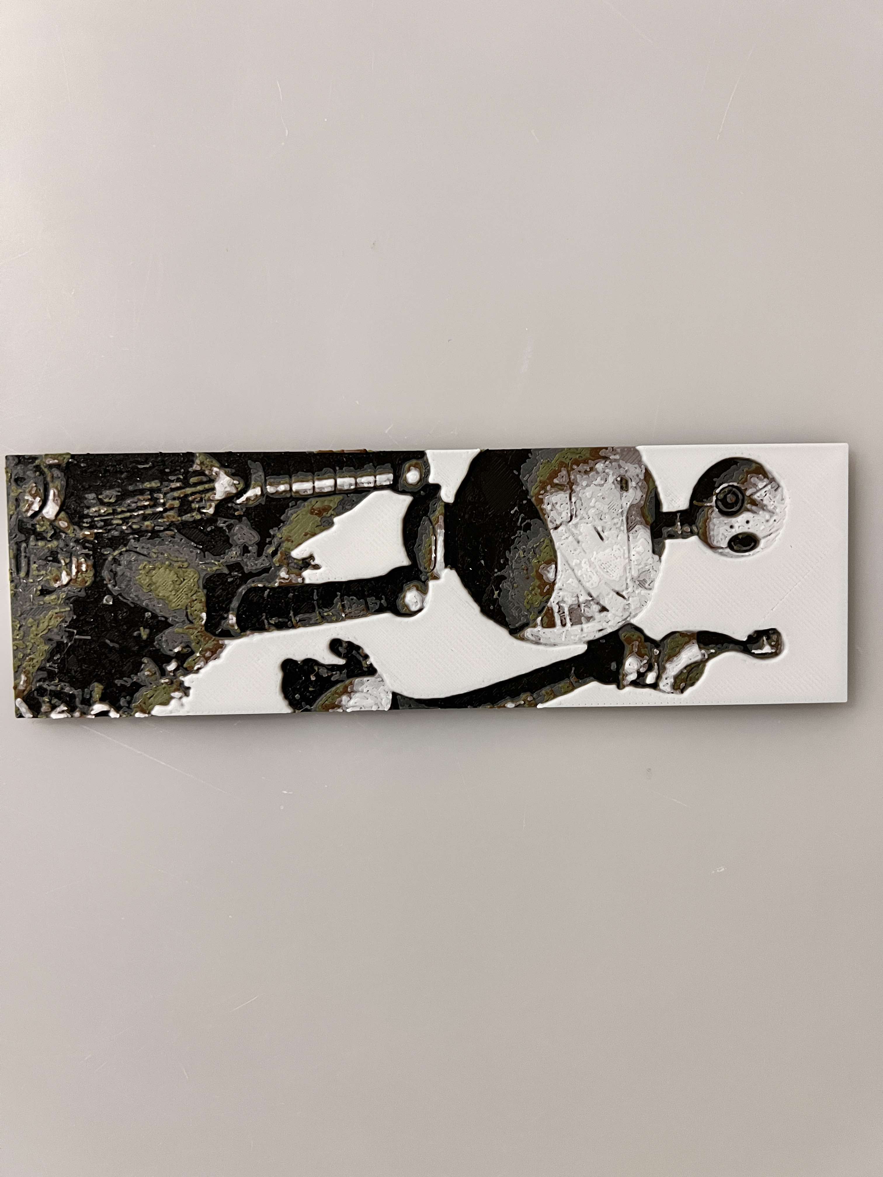 Bookmark - Roz the Wild Robot HueForge por 3djd | Descargar modelo STL ...