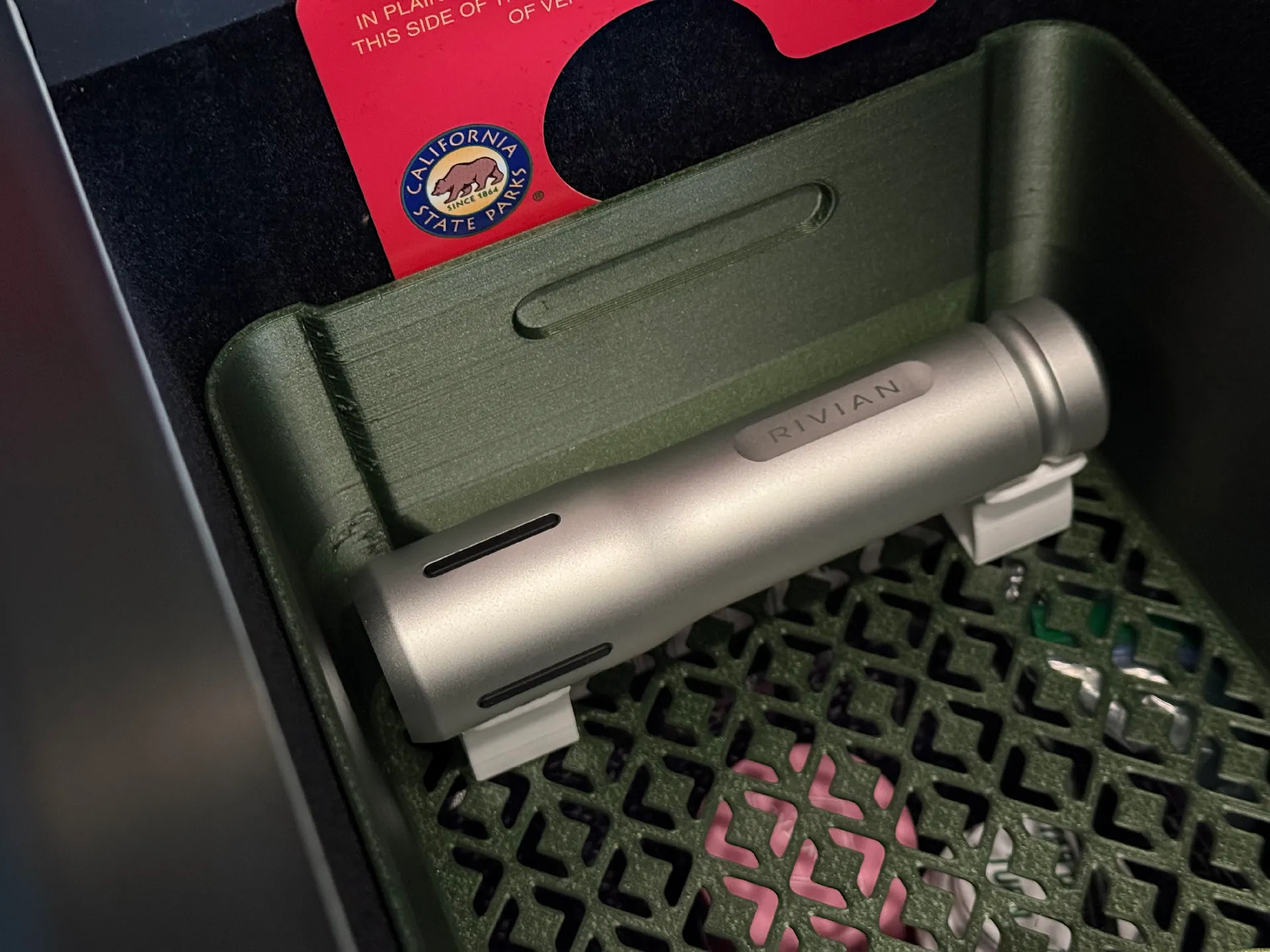 Customizable Console Organizer (3D Print) | Rivian Forum - R1T R1S R2 ...