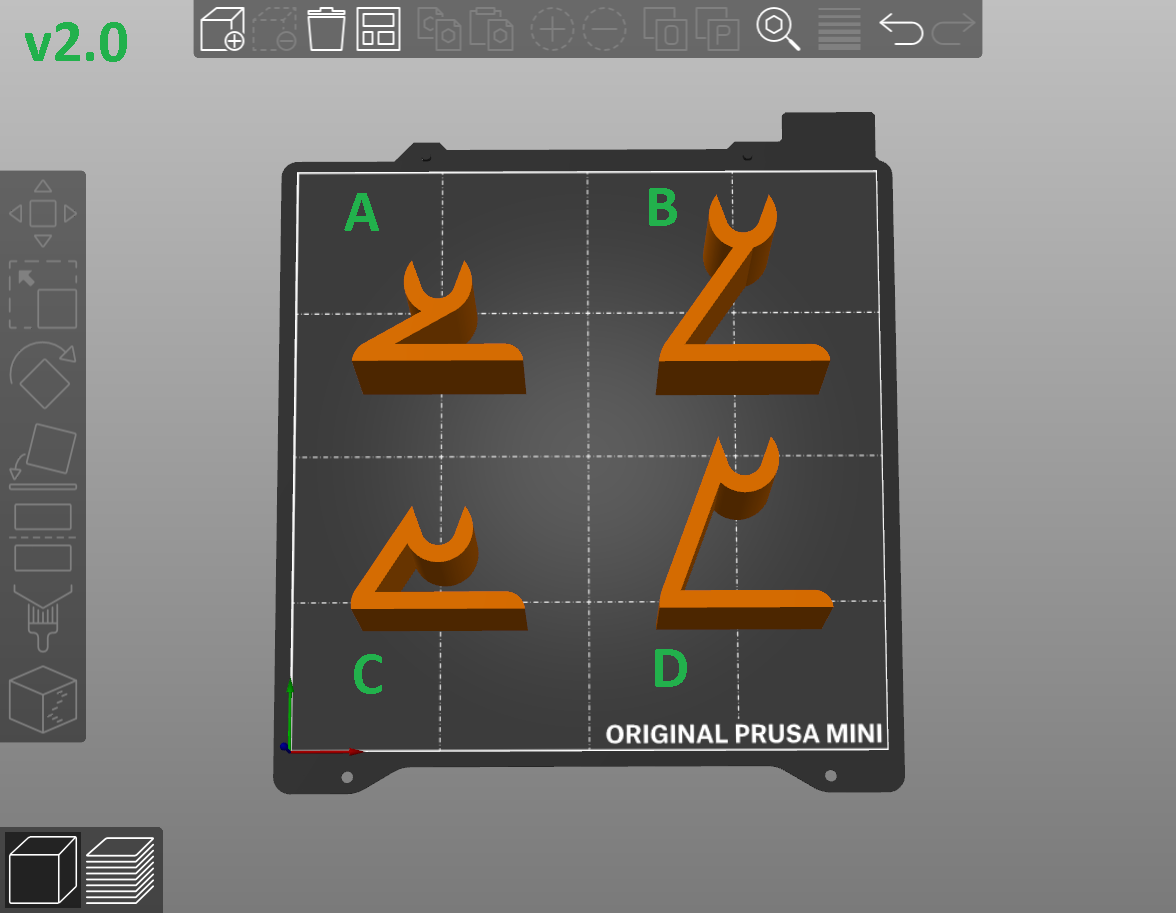 Horizontal Brush Stand (holder) by Momen | Download free STL model ...