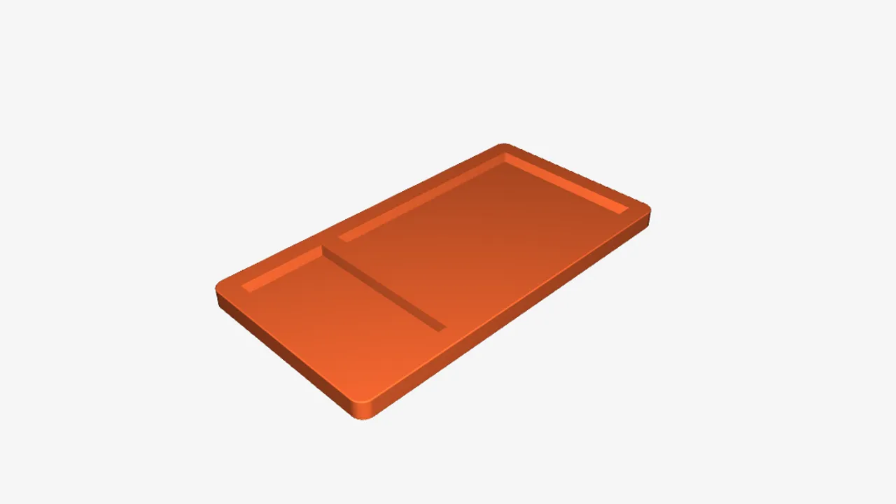 Wave Puzzle 7 frame with tile holder by zoddas | Download free STL ...