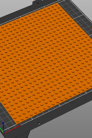 LEGO build plate / Plaque LEGO by Wat3arth | Download free STL model ...