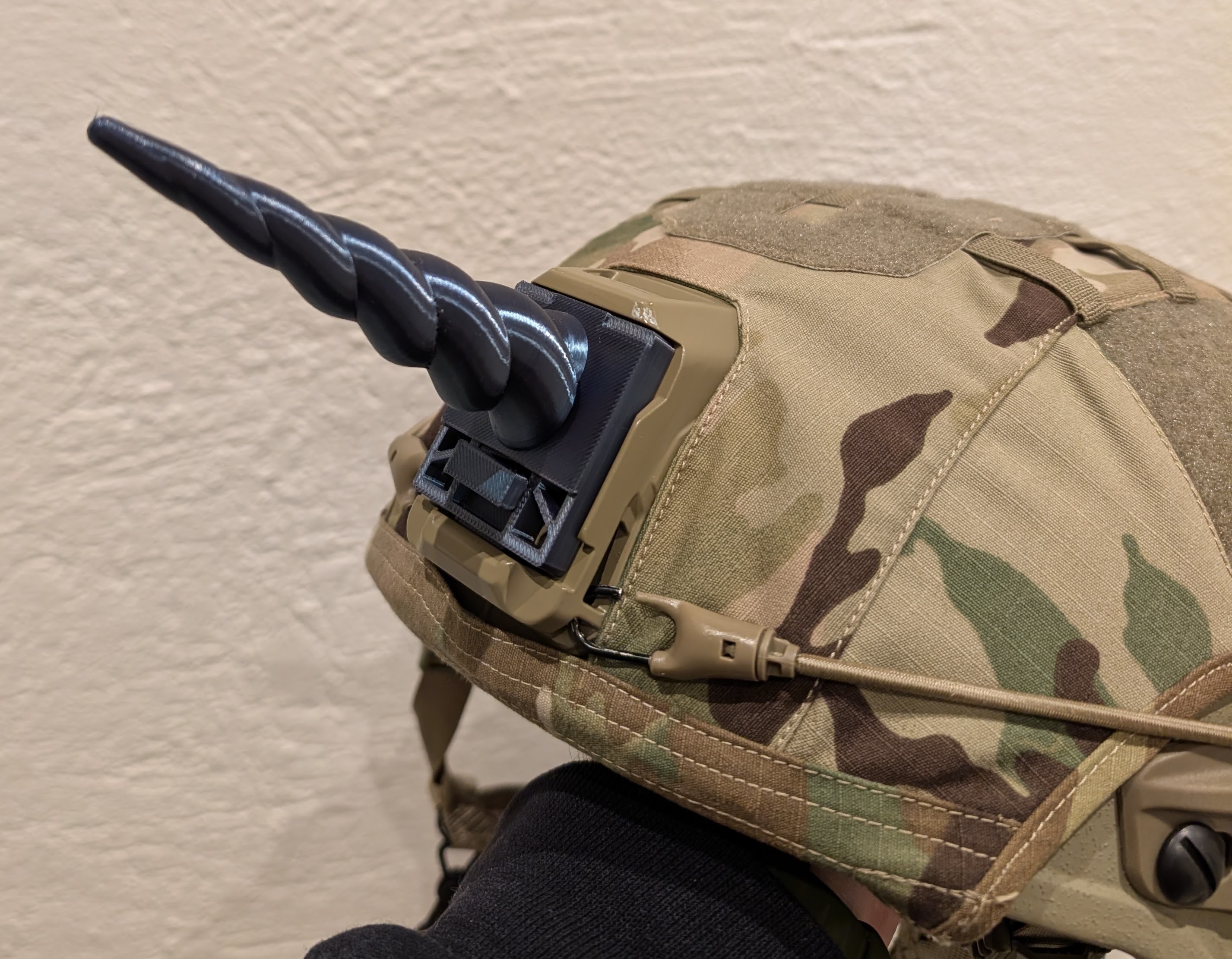 Tactical Unicorn horn with NVG mount by Von Plaf | Download free STL ...