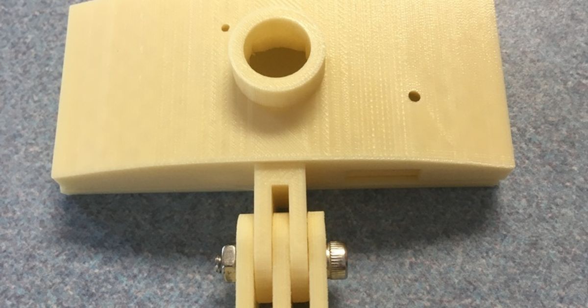 Raspberry Pi Zero Camera Case for Short Camera Cable and Mount by ...