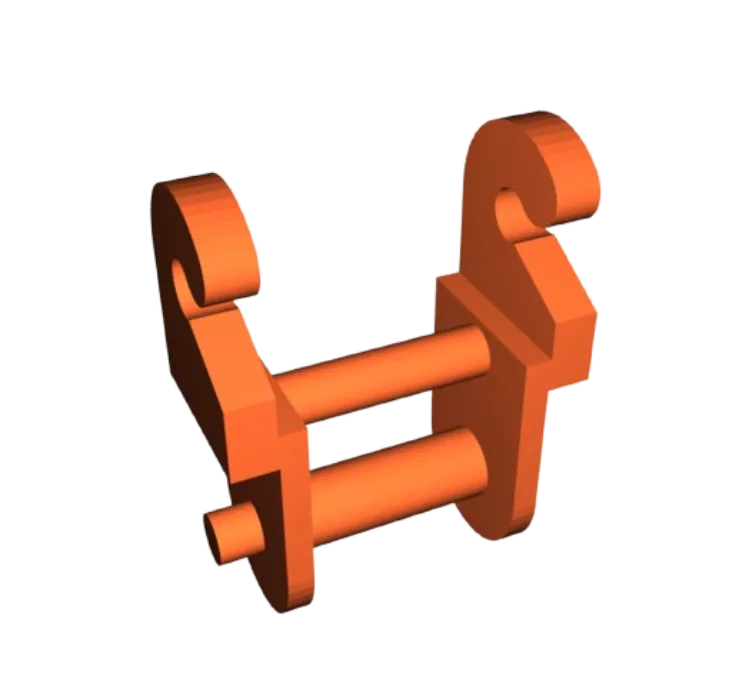 Technic Link LEGO Brick (Real LEGO) by dokxtr | Download free STL model ...