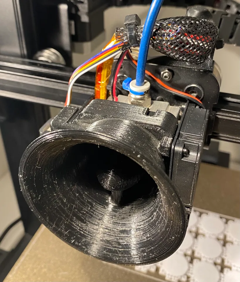 Ender 3 v2 neo Bell Inlet Duct by David Clark | Download free STL model ...