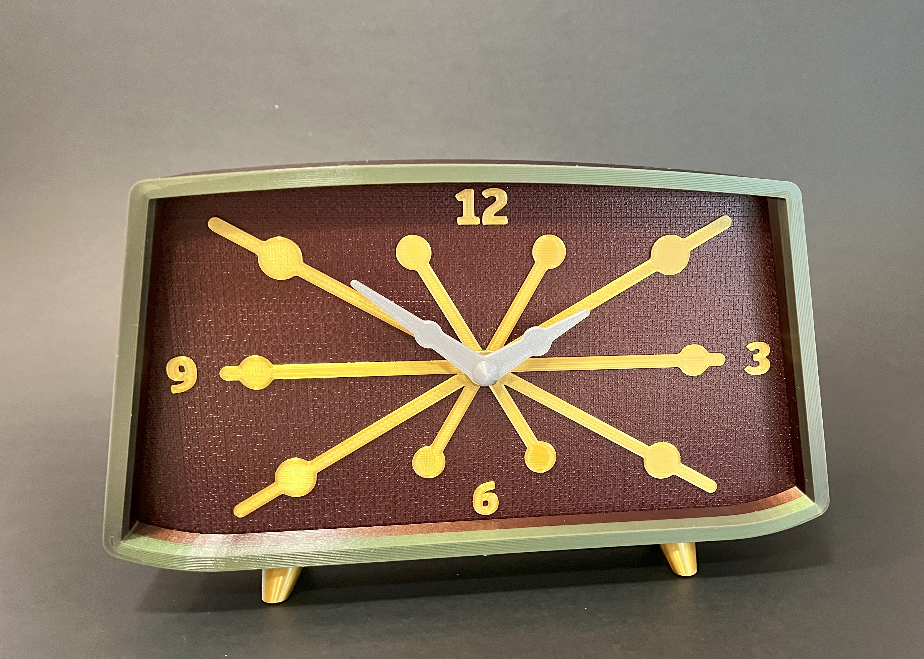 Modern Desk Clock fixed by Ozzy The Artist | Download free STL model ...