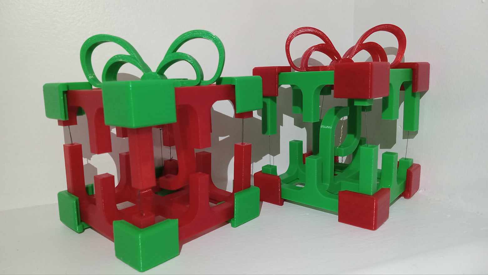 Tensegrity "Floating" Present Box by Nycat | Download free STL model ...