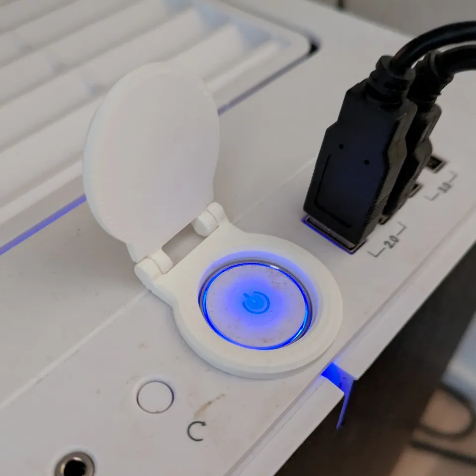 Button Guard by Dave | Download free STL model | Printables.com