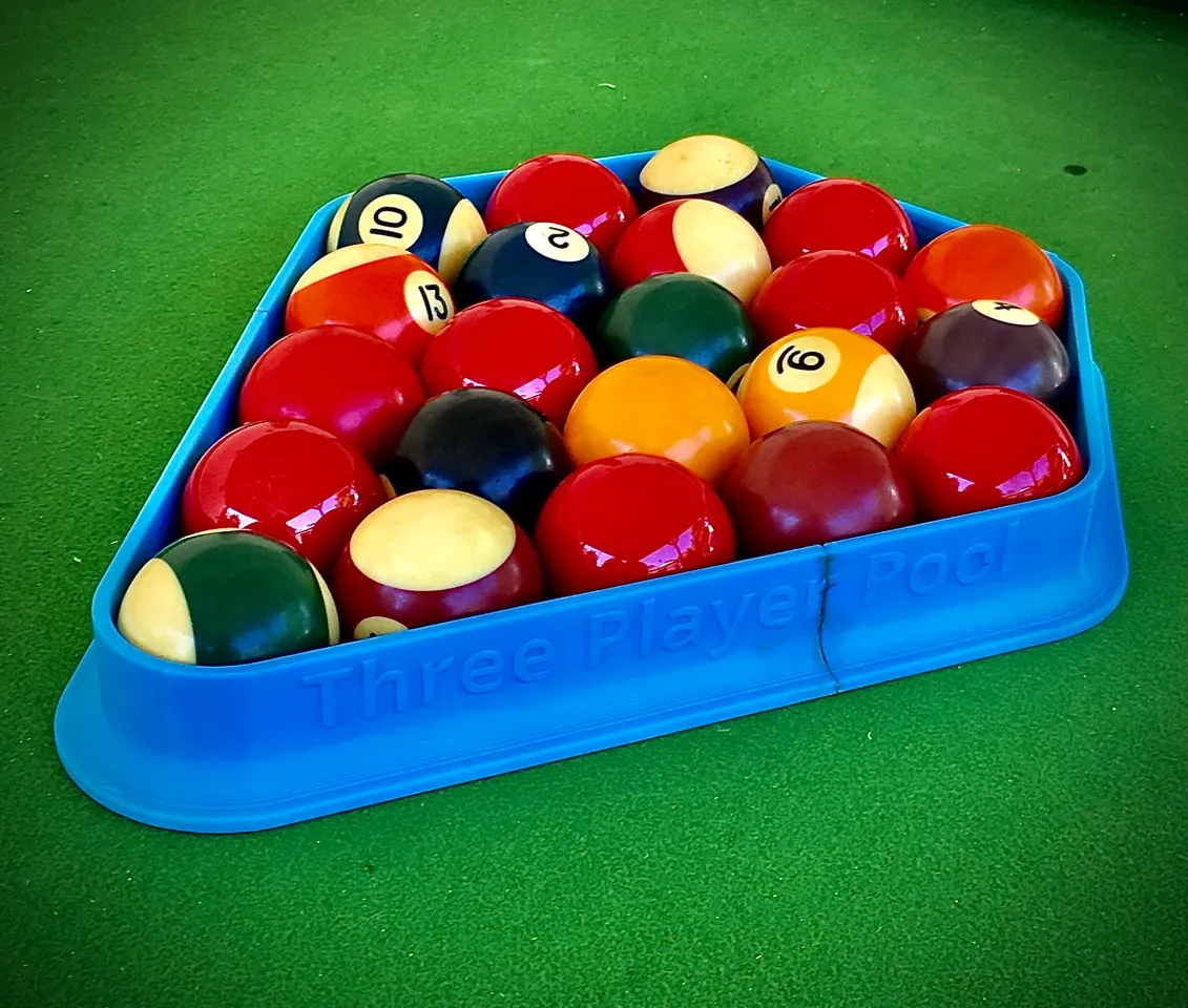 Three Player Pool "Triangle" by thegrateman | Download free STL model ...