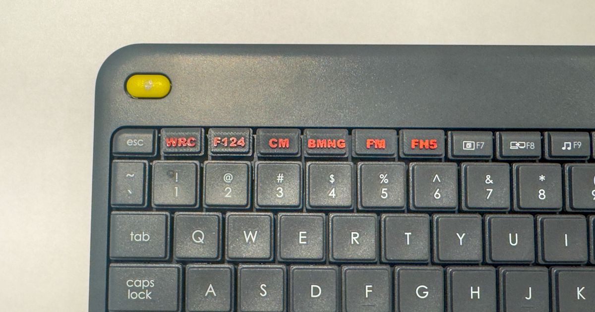 Logitech k400 Plus Action Buttons by Anem | Download free STL model ...