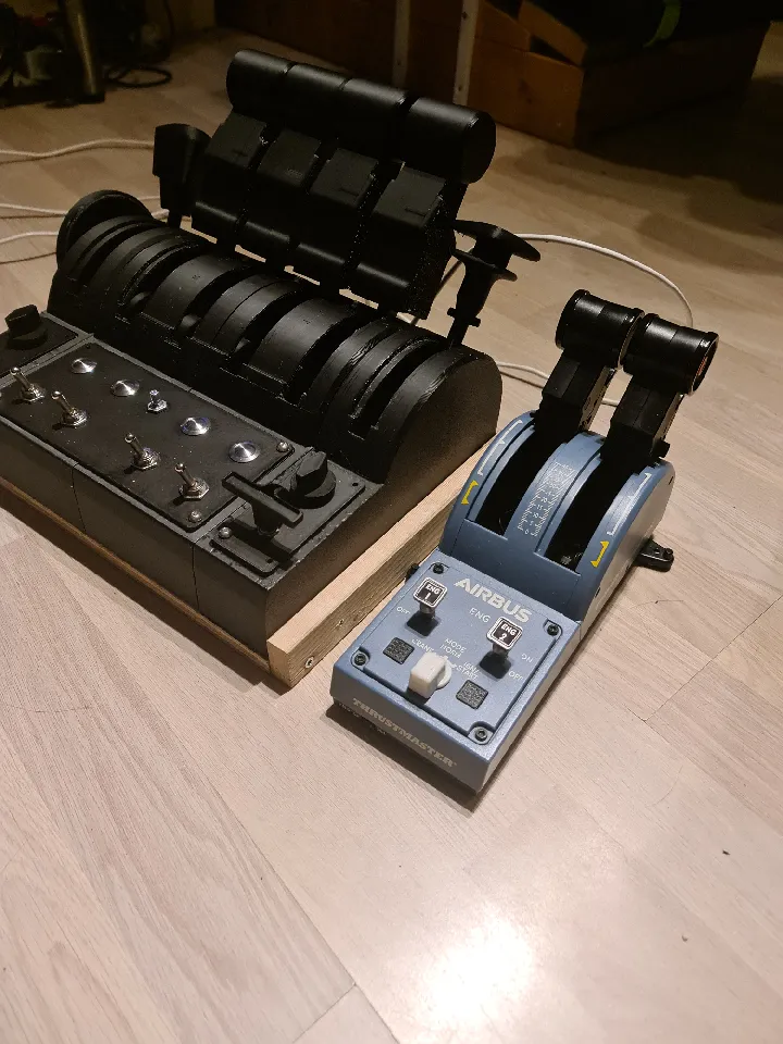 MSFS Airbus Throttle Preview by ToxicMoonCake | Download free STL model ...