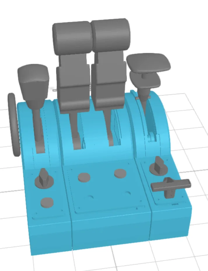 MSFS Airbus Throttle Preview by ToxicMoonCake | Download free STL model ...
