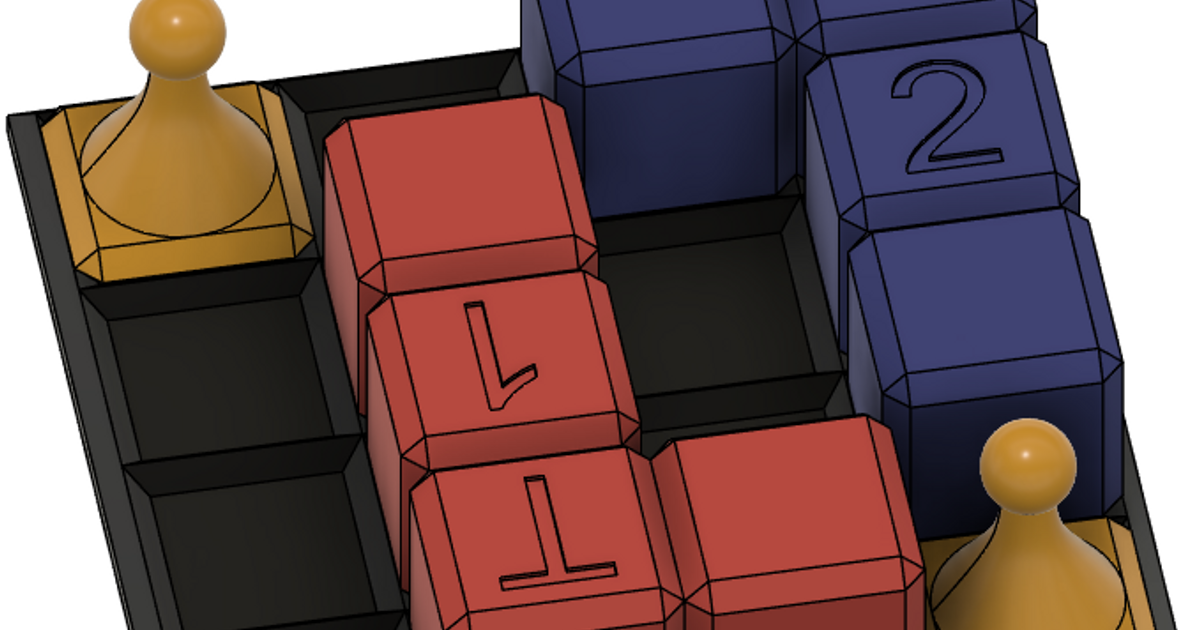 L Game 3D Printable by Beskarmando | Download free STL model ...