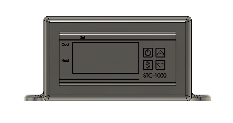 InkBird ITC-1000F Enclosure by Rakesh Jaiswal | Download free STL model ...