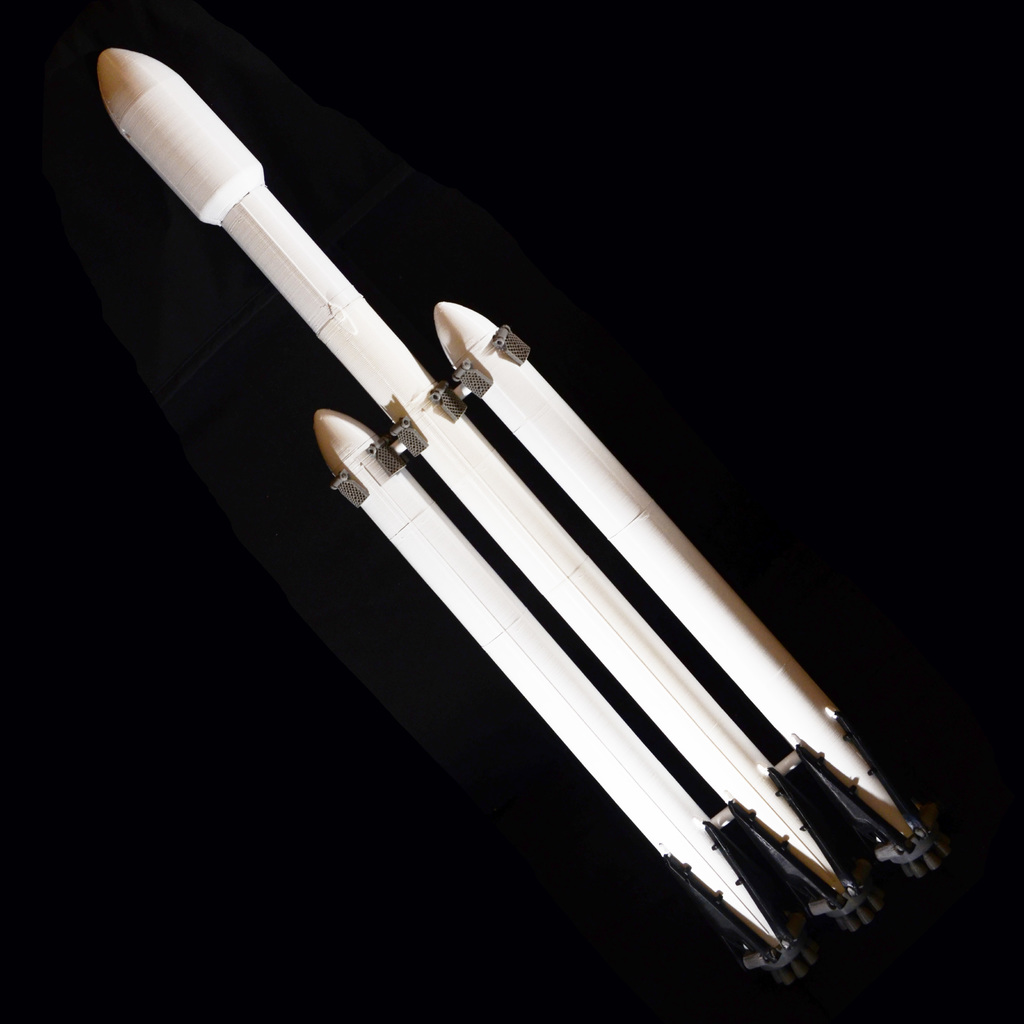 SpaceX Falcon Heavy Expansion Kit for Falcon 9 Model by chemteacher628 ...