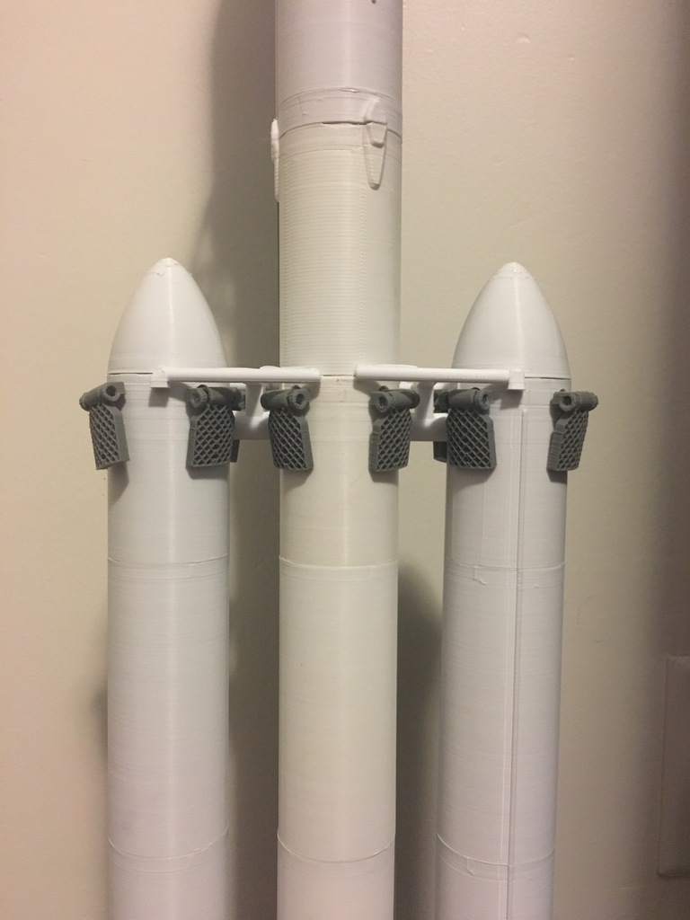 SpaceX Falcon Heavy Expansion Kit for Falcon 9 Model by chemteacher628 ...