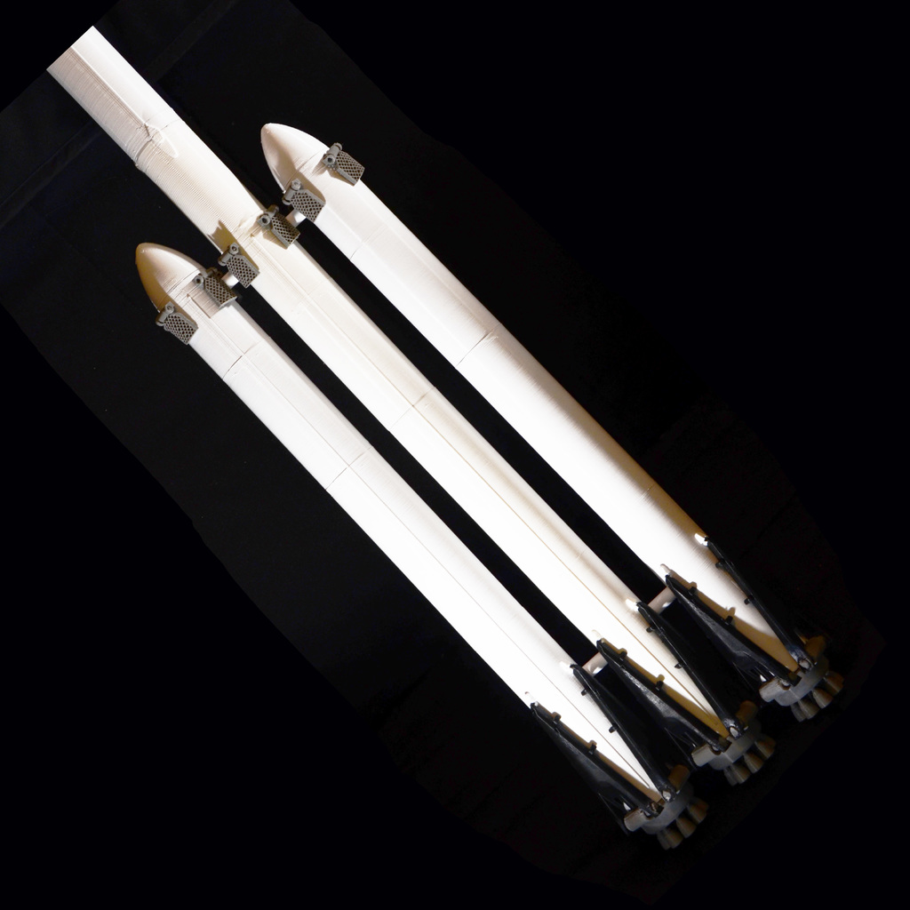 SpaceX Falcon Heavy Expansion Kit for Falcon 9 Model by chemteacher628 ...