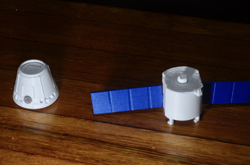 SpaceX Falcon 9 Model Kit by chemteacher628 | Download free STL model ...