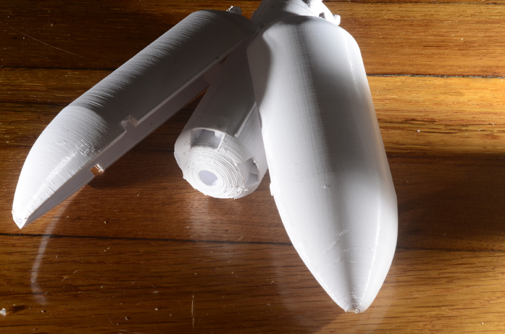 SpaceX Falcon 9 Model Kit by chemteacher628 | Download free STL model ...