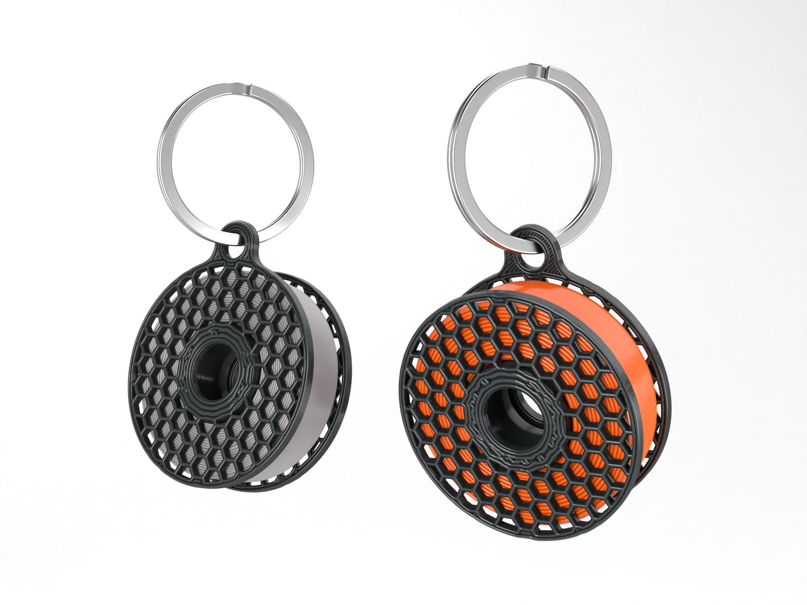 Spool Keychain by AK3D | Download free STL model | Printables.com