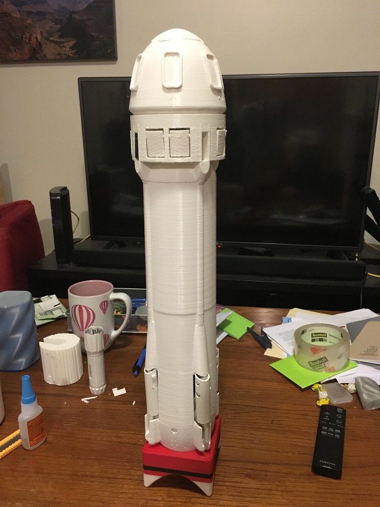 Blue Origin New Shepard by chemteacher628 | Download free STL model ...