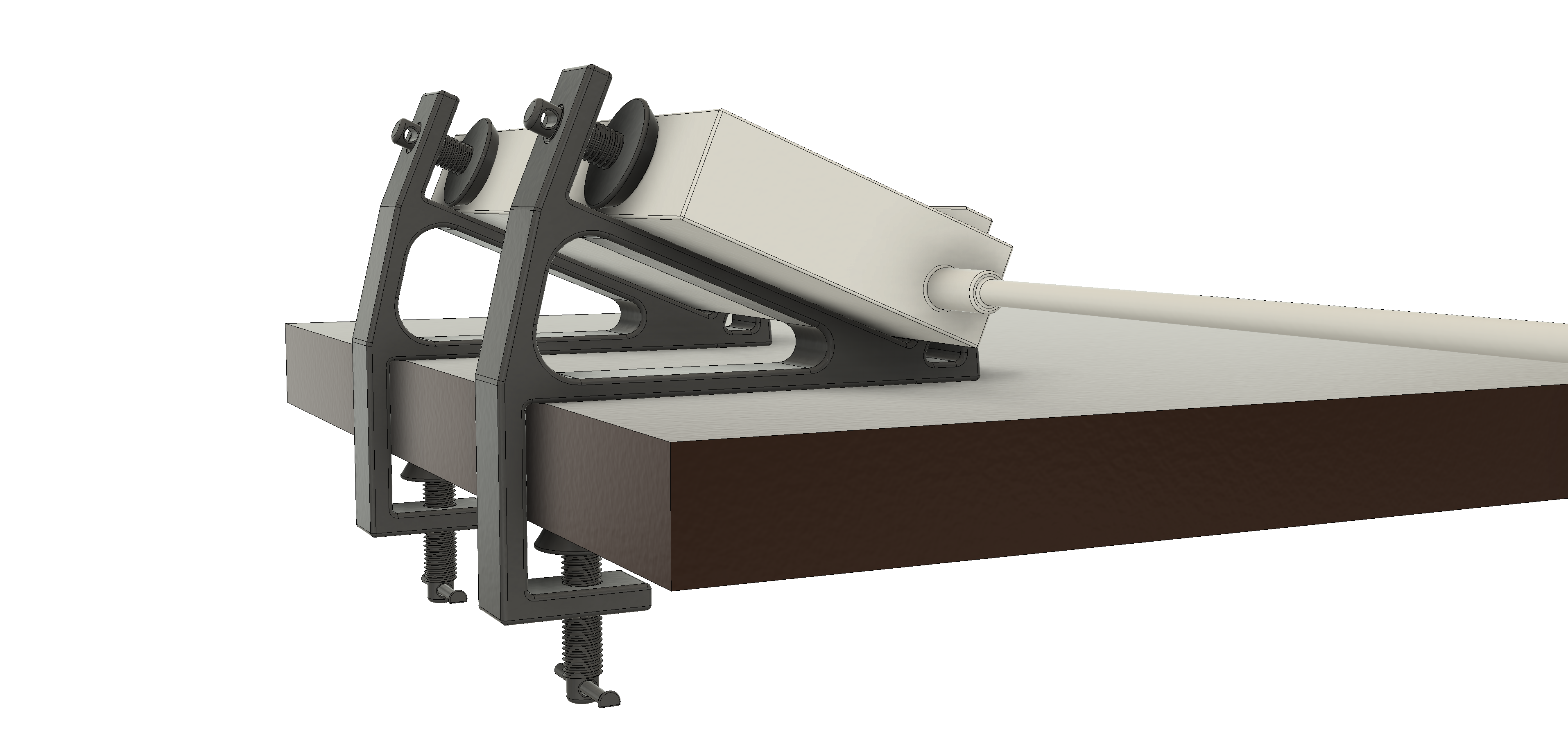 Extra Wide Power Strip Desk Clamp by JayBird_25 | Download free STL ...