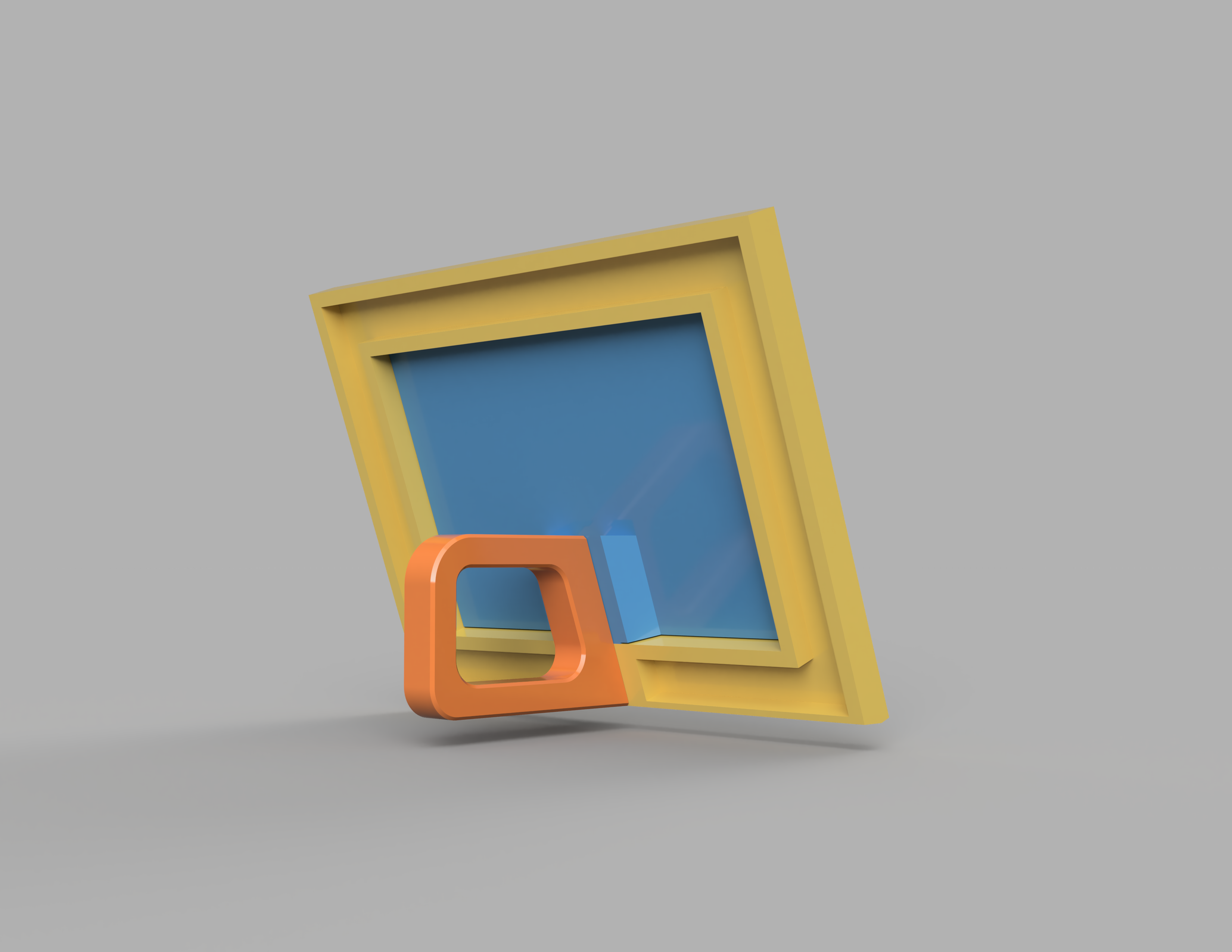 6 X 4 Photo Frame with Integral Stand and Backplate Lock (Landscape ...