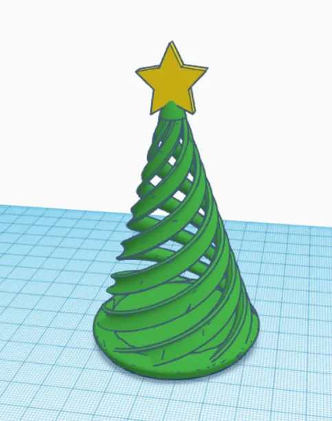 Arbol de navidad en espiral by brandon nieva | Download free STL model ...