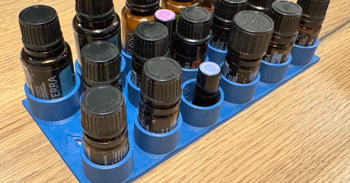 doTerra Oilstand by Daniel Hubert | Download free STL model ...