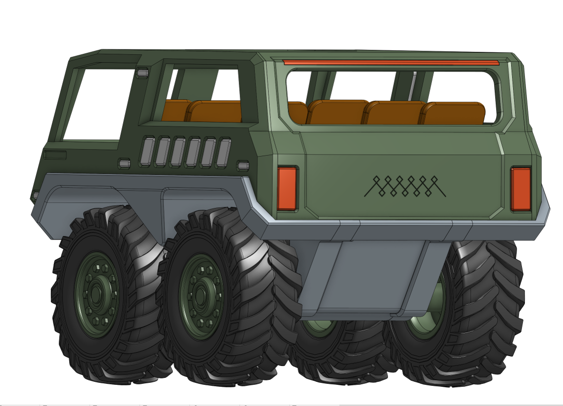 Military-style vehicle S1M10 by Thorin Oakenshield | Download free STL ...