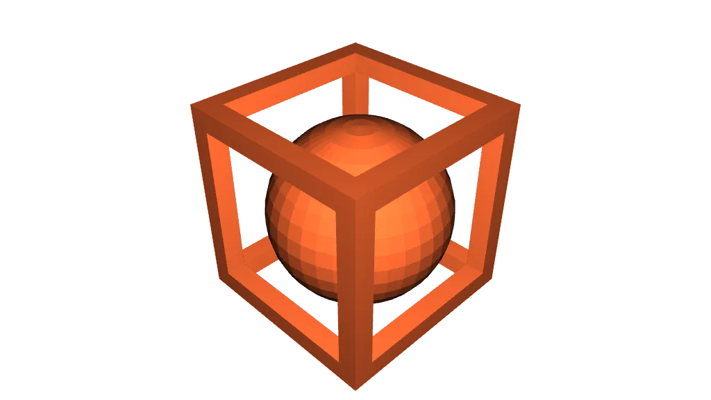Ball stuck in a cube by Cohen Sessions | Download free STL model ...