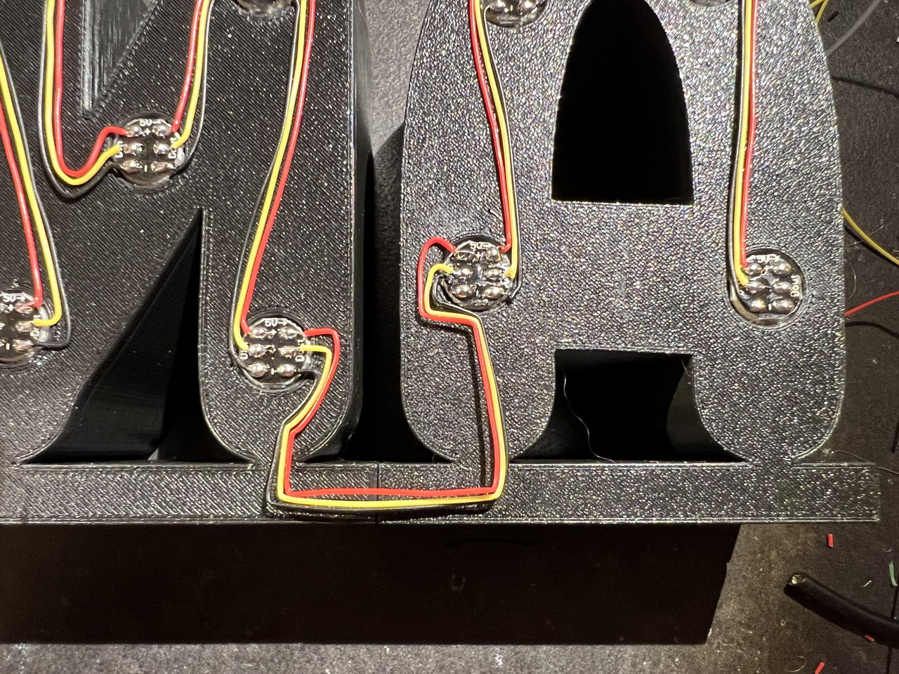 Glowing WLED or LED all alphabet letters and all numbers 8.5 cm high by Satellietje | Download ...
