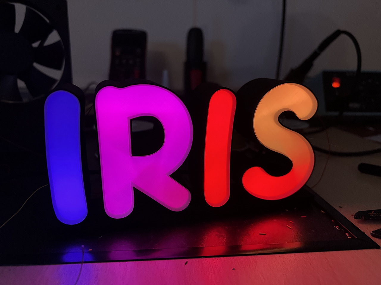 Glowing WLED or LED all alphabet letters and all numbers 8.5 cm high by Satellietje | Download ...