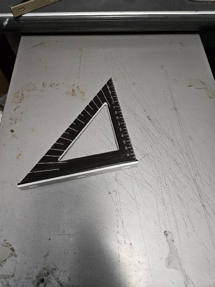 Speed square set Metric and English (30°, 45°,60° Triangles) by SZ ...