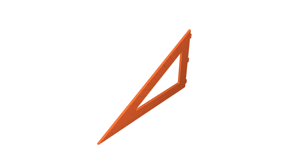 Speed square set Metric and English (30°, 45°,60° Triangles) by SZ ...