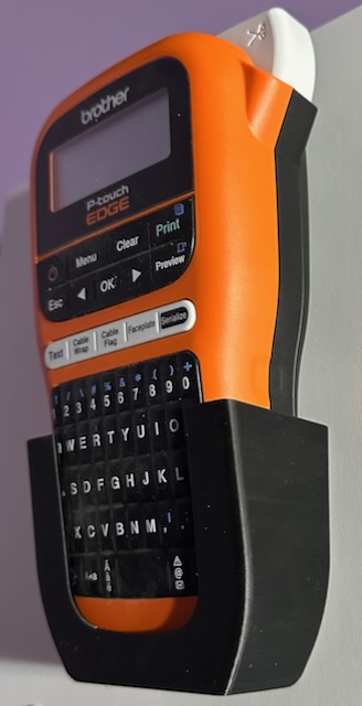 Brother P-touch EDGE Label Maker Wall Cradle por yipottery | Descargar ...